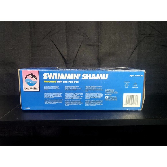 Shelcore | Toys | Vtg 996 Sea World Swimmin Shamu Swimming Motorized ...